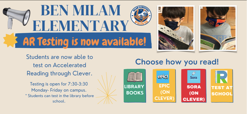 Library | Ben Milam Elementary