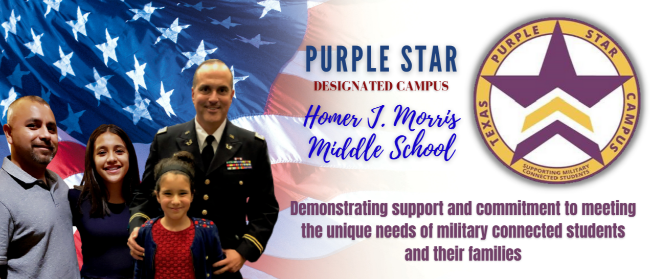 Military-Connected Families | Homer J. Morris Middle School