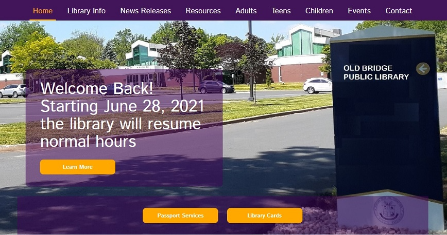 Old Bridge Public Library Events | Old Bridge Township Public Schools