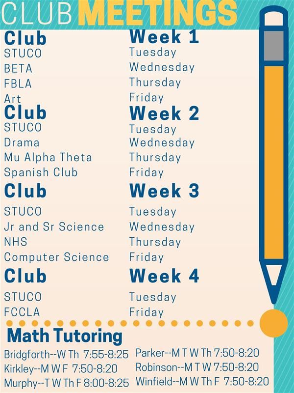 Clubs and Organizations | White Hall High School