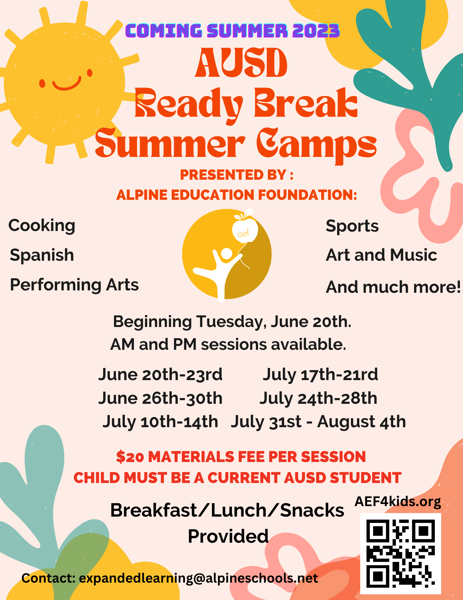 EXPANDED LEARNING | Alpine Union School District