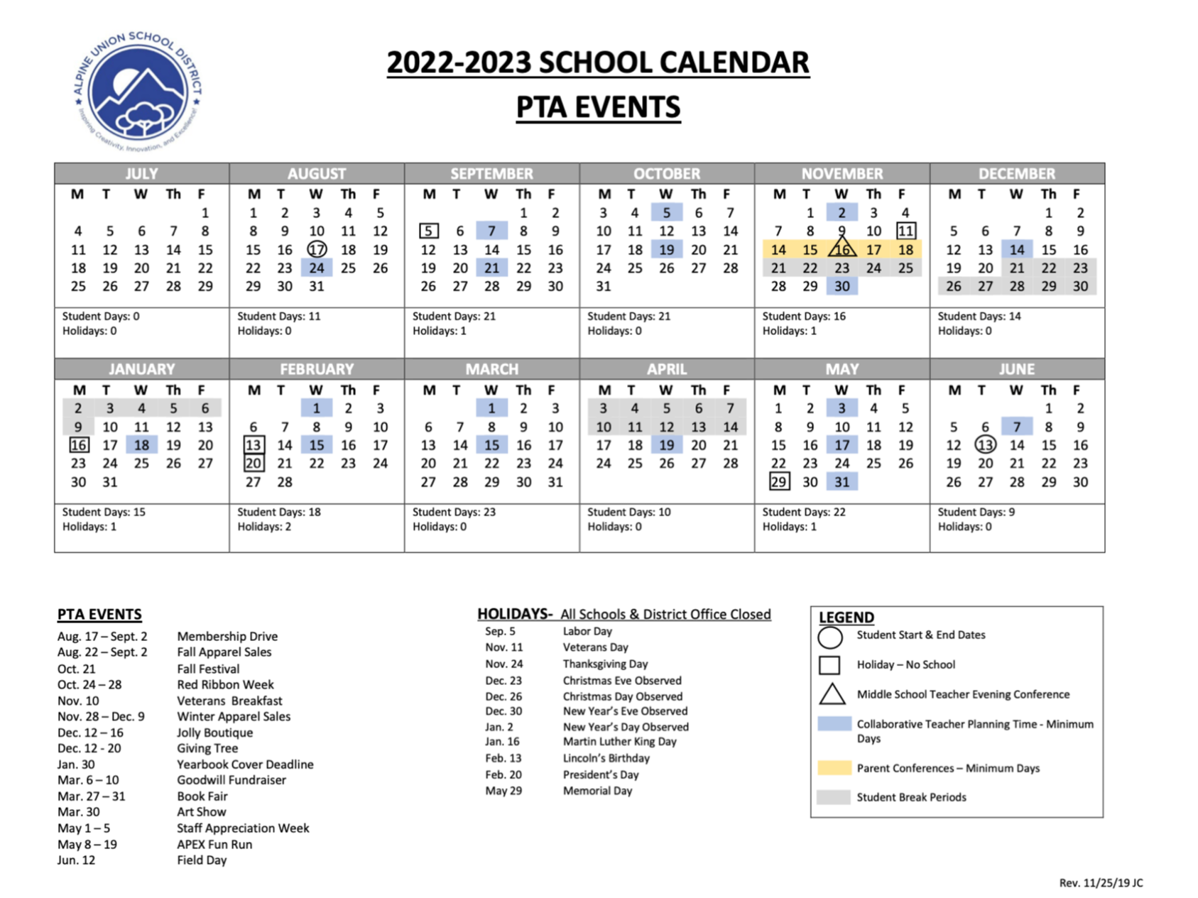 PTA | Shadow Hills Elementary School
