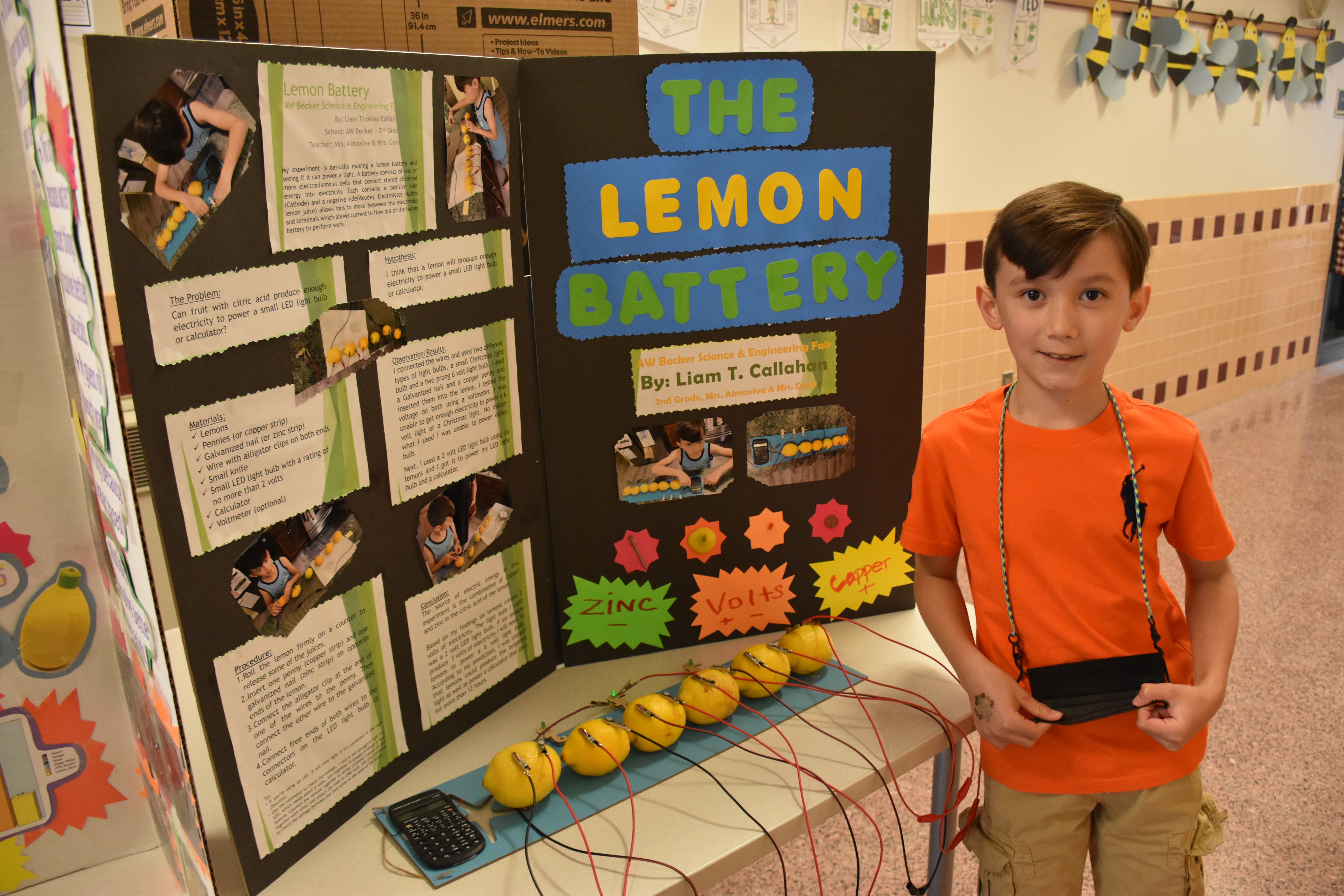 Lemon Battery Science Board