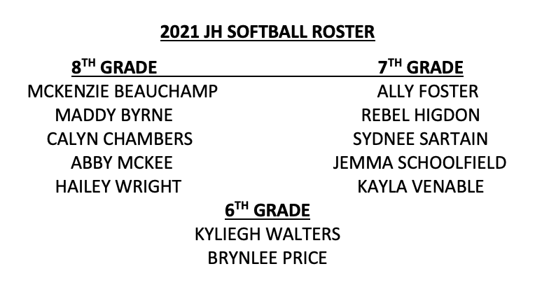 Softball | Alex Public Schools