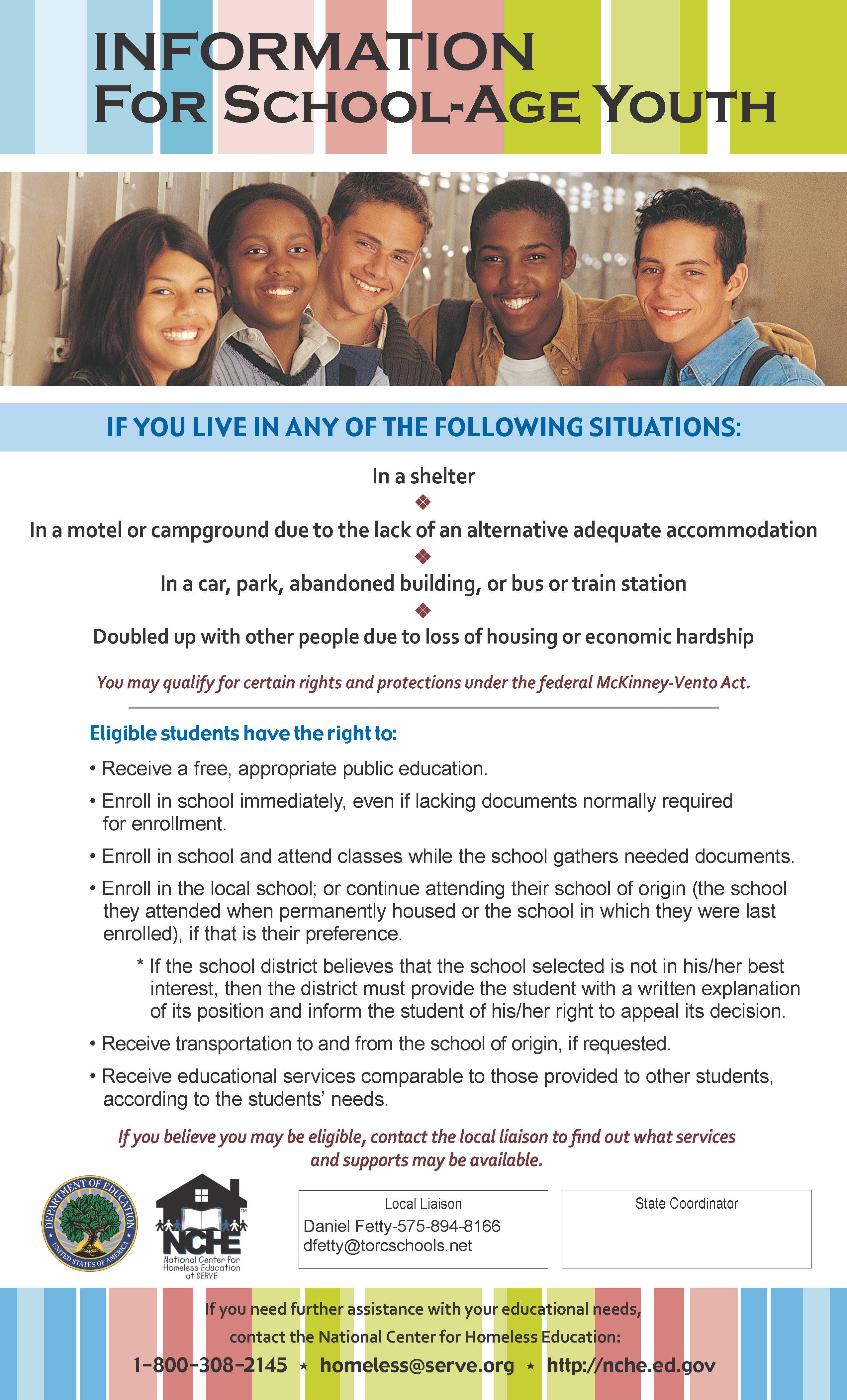 McKinney-Vento | Truth or Consequences Municipal Schools