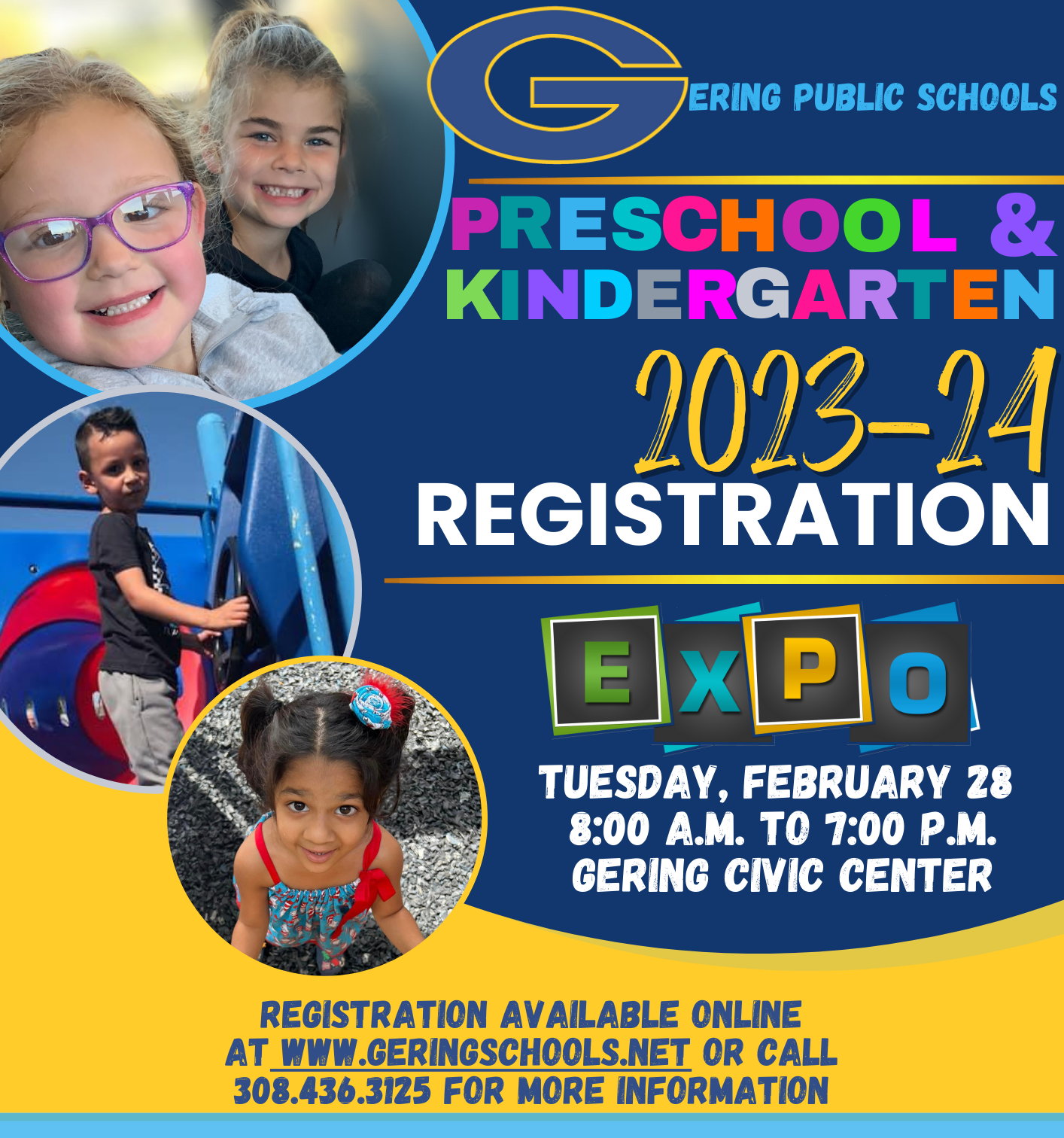 Preschool and Kindergarten Enrollment | Gering Public Schools