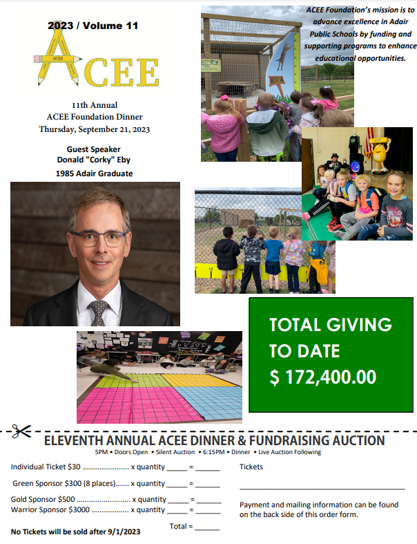 ACEE Foundation | Adair Public Schools