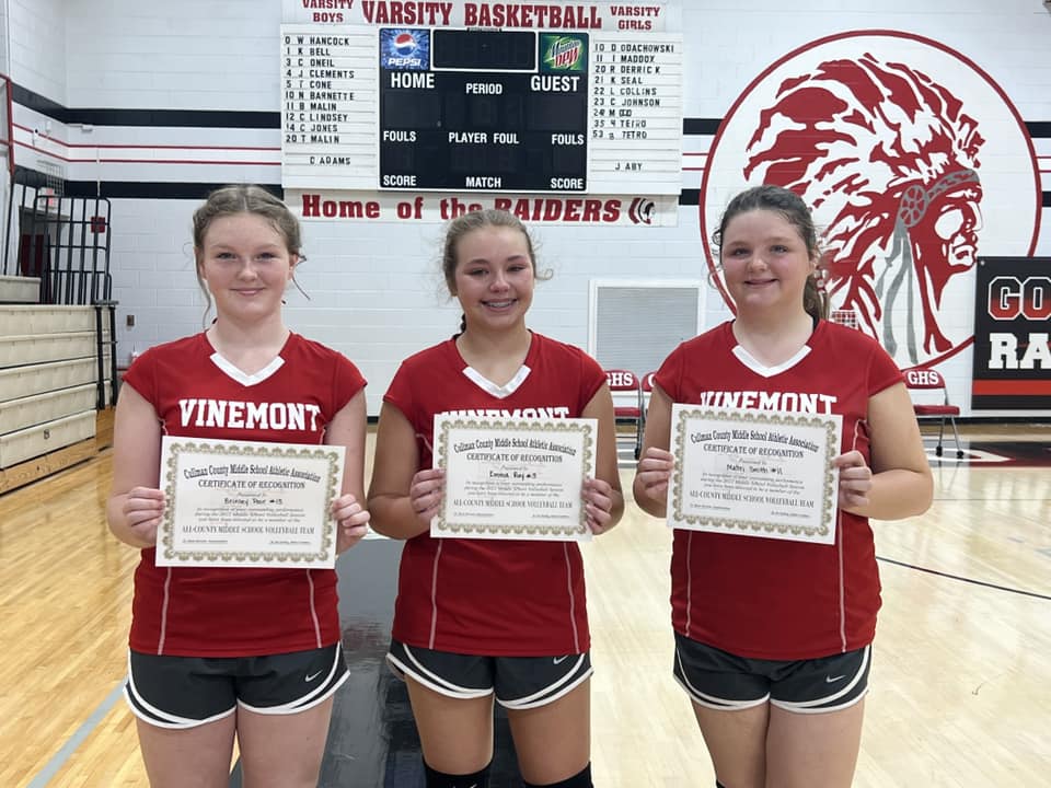 Volleyball | Vinemont Middle School