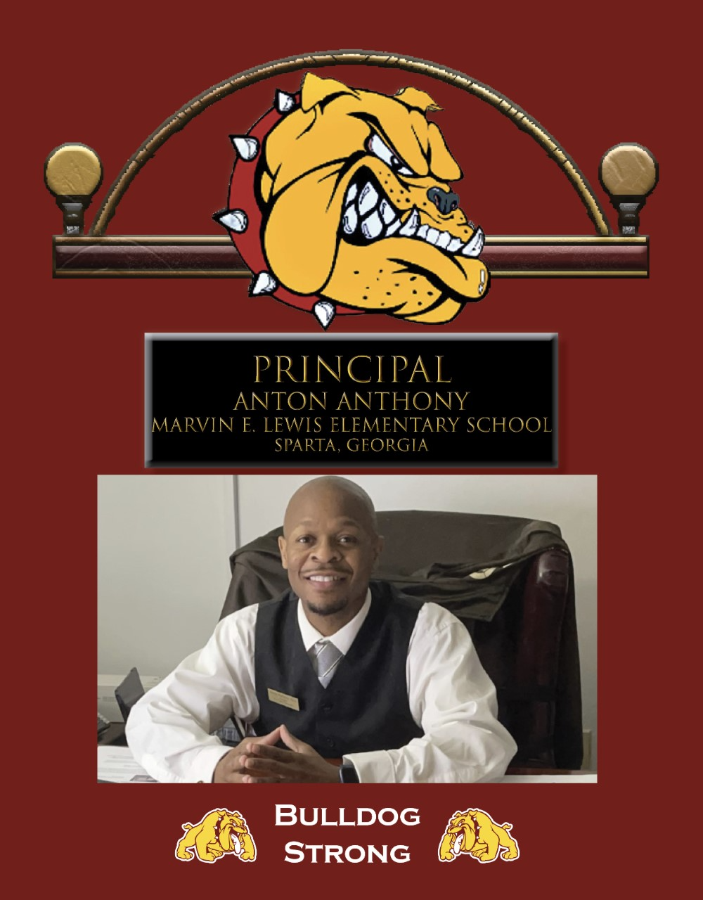 Principal Anthony | Marvin E. Lewis Elementary School