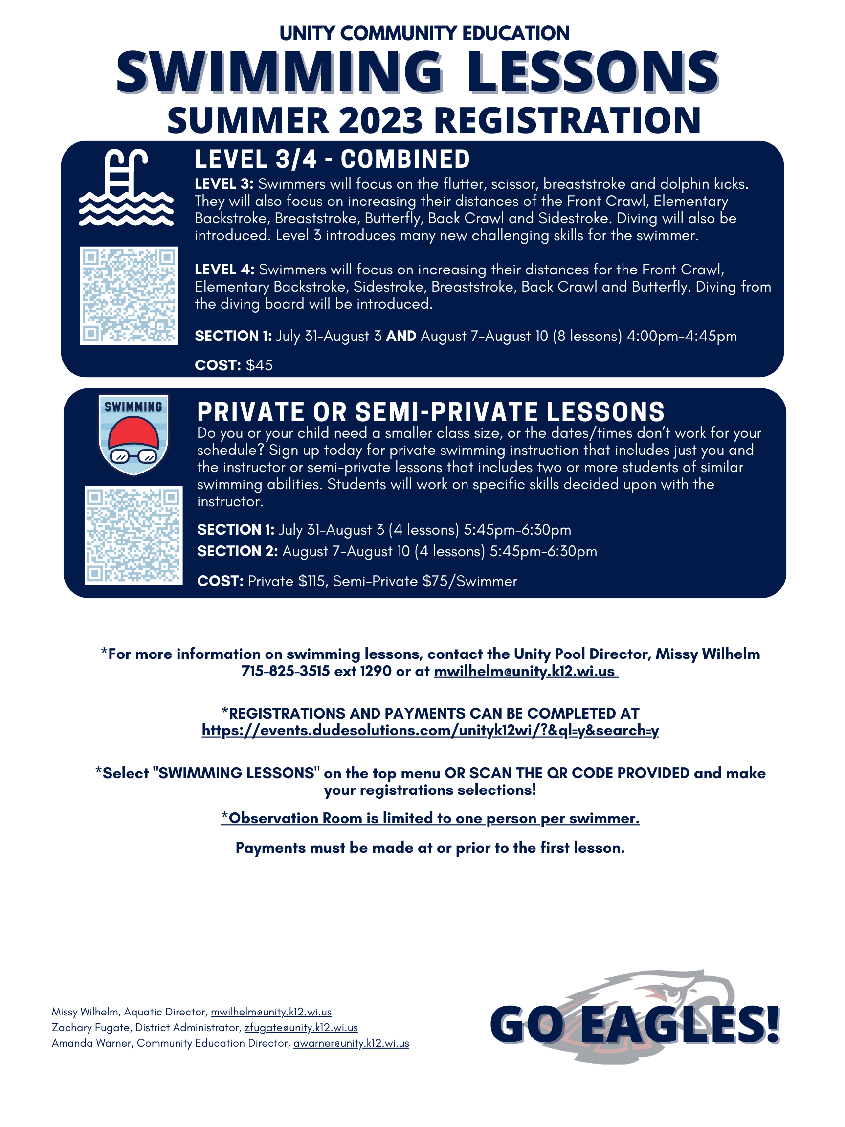 Pool | Unity School District