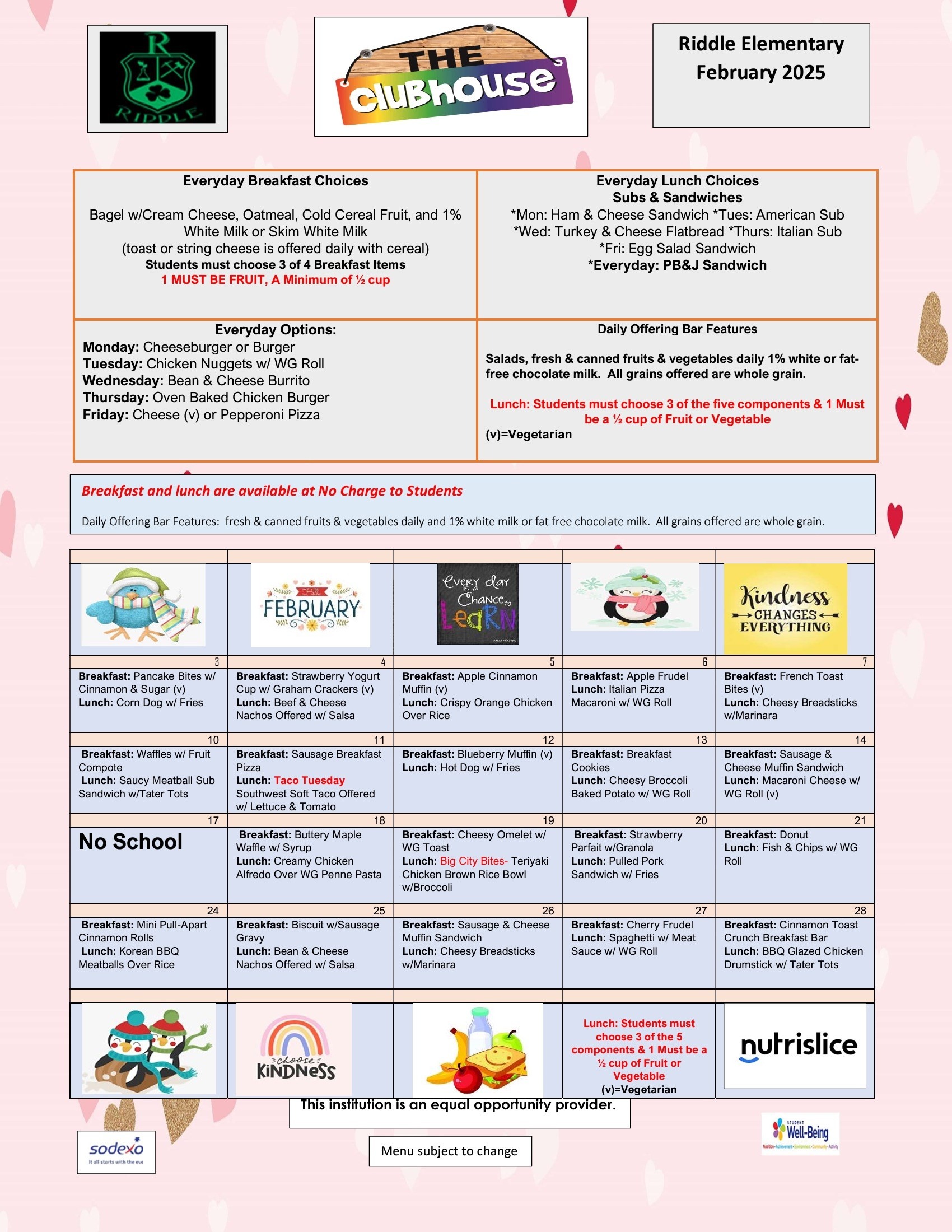 School Dining | Riddle School District