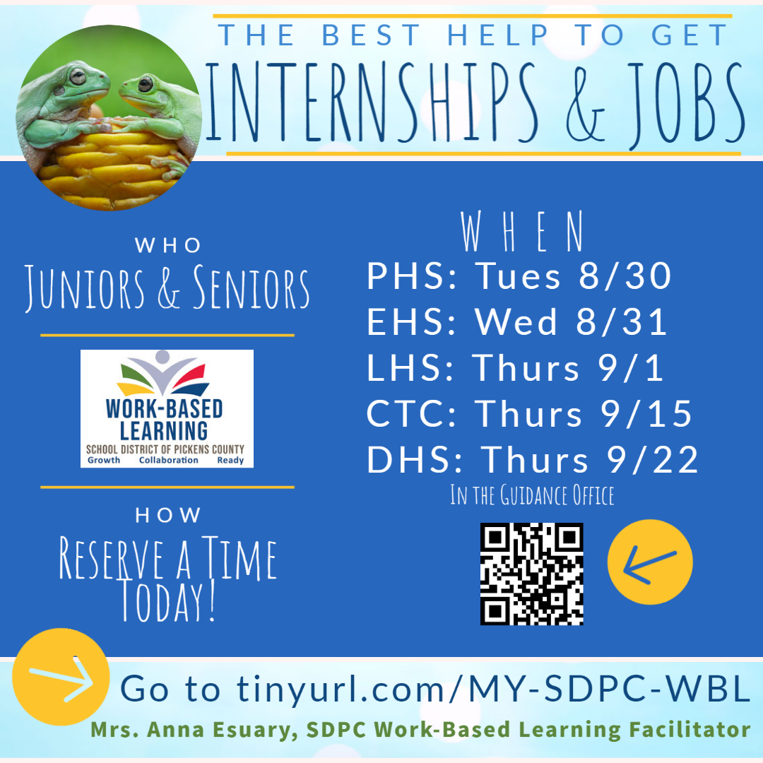 Work-Based Learning | School District of Pickens County