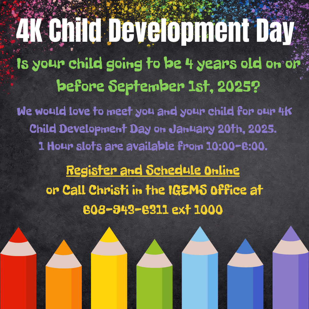 4K Registration/Screening | Iowa-Grant School District