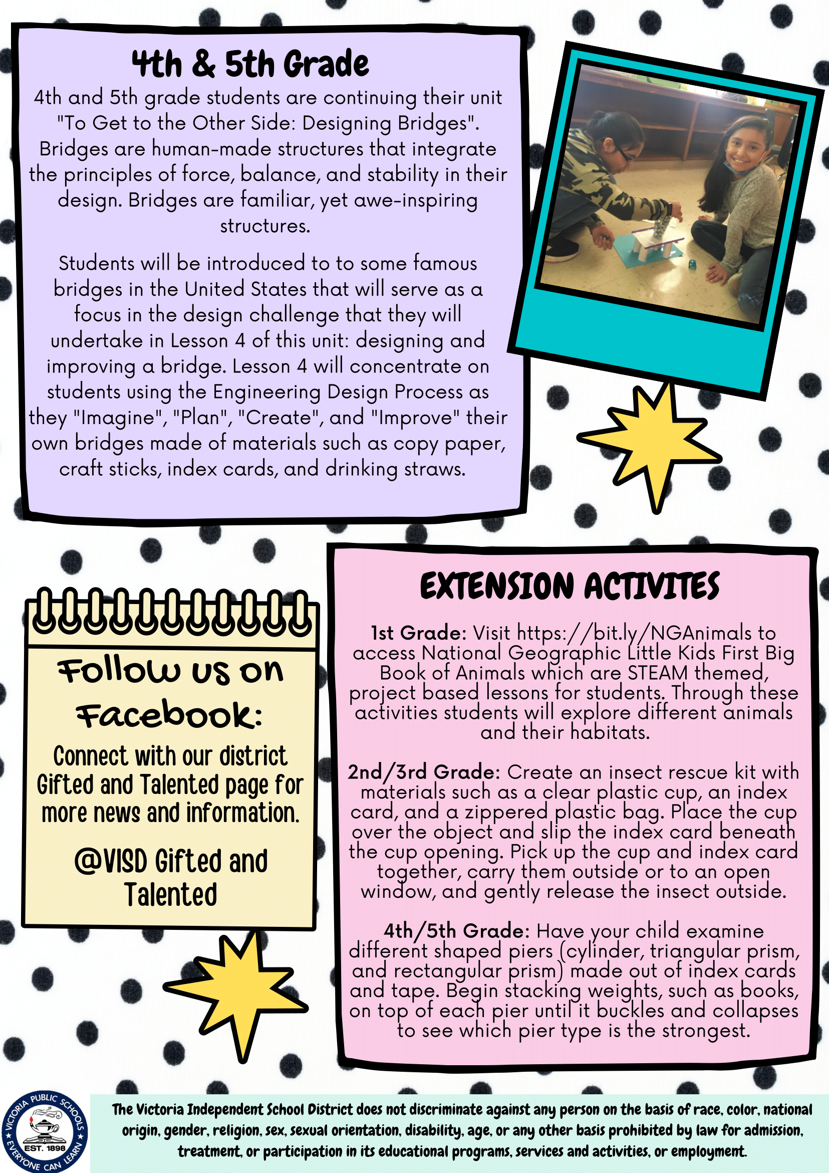 Gifted & Talented Newsletters | Victoria Public Schools