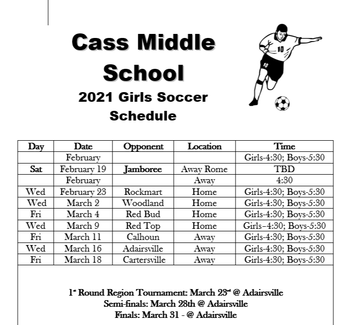 Soccer | Cass Middle School