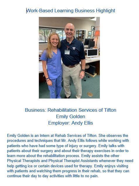 Work-Based Learning | Tift County High School