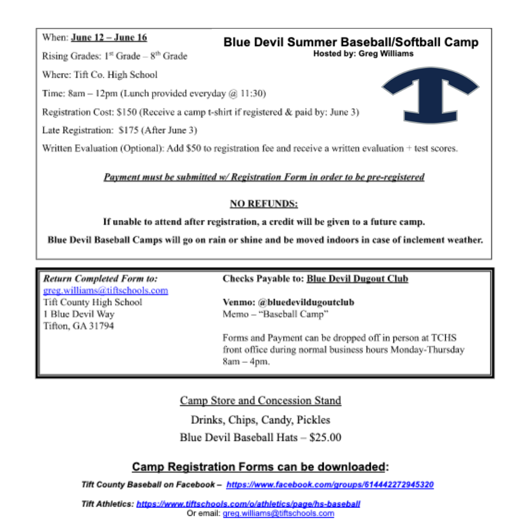 Baseball | Tift Athletics