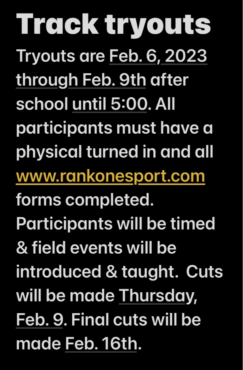 Track - Girls | Cade Middle School