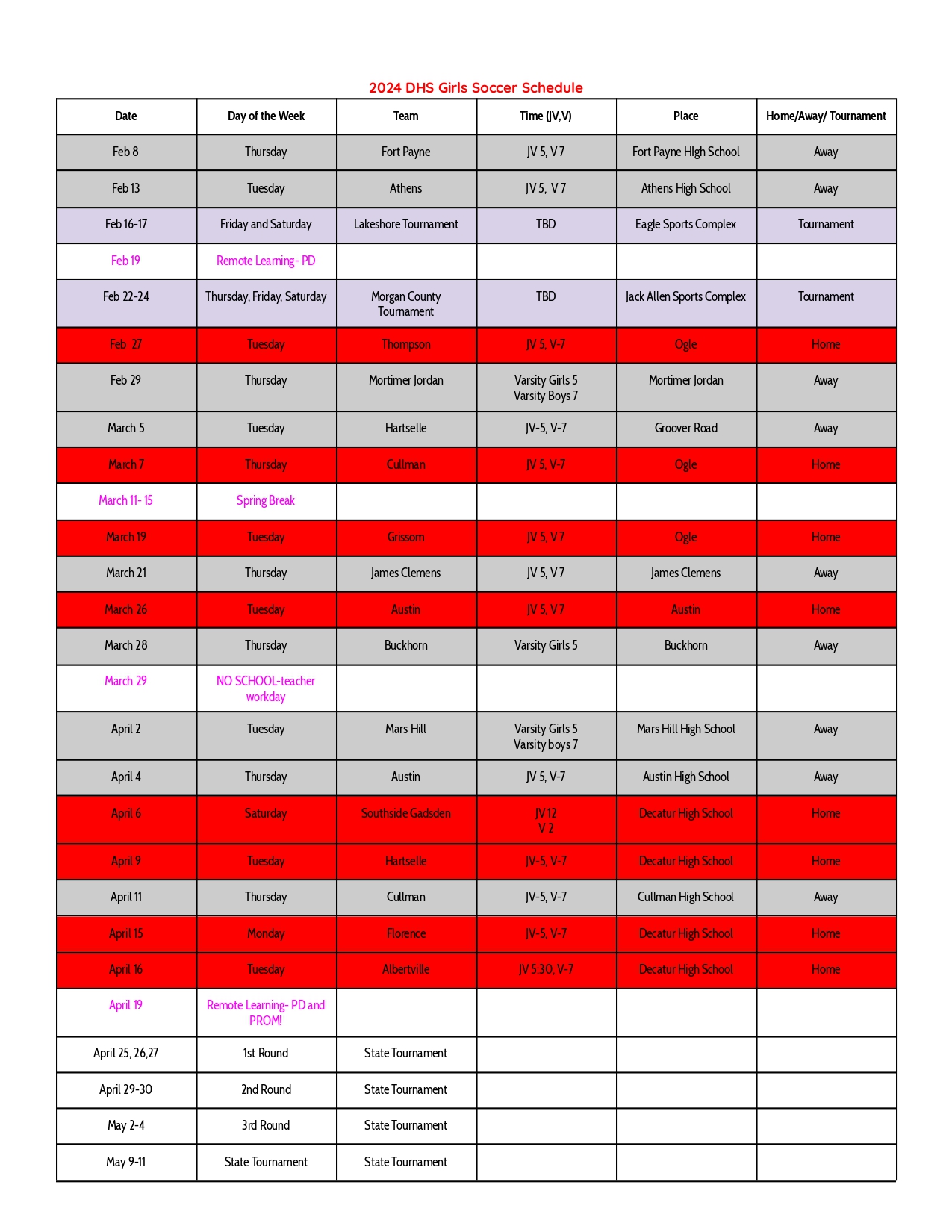 Soccer | Decatur High School