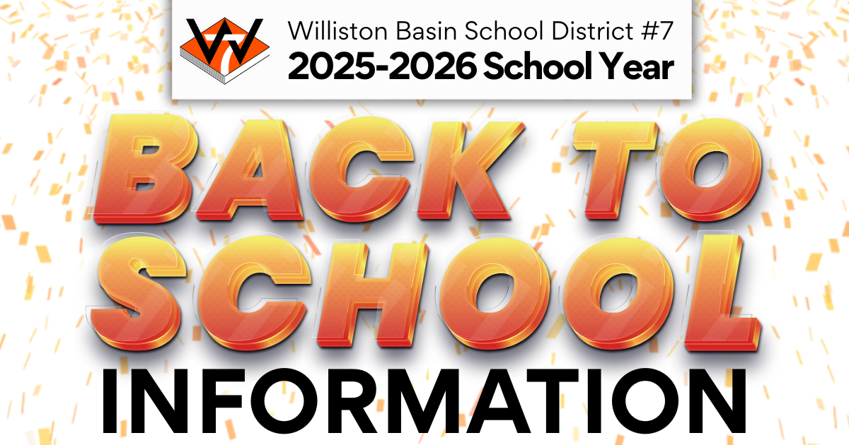 Back to School Information | WBSD #7