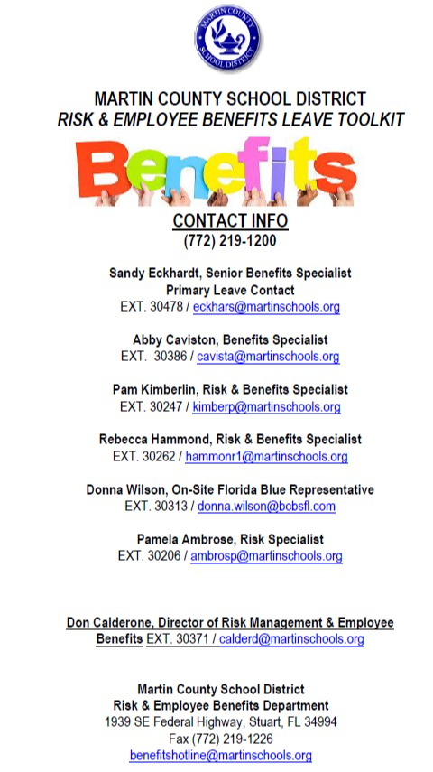 Leave of Absence | MARTIN COUNTY SCHOOL DISTRICT