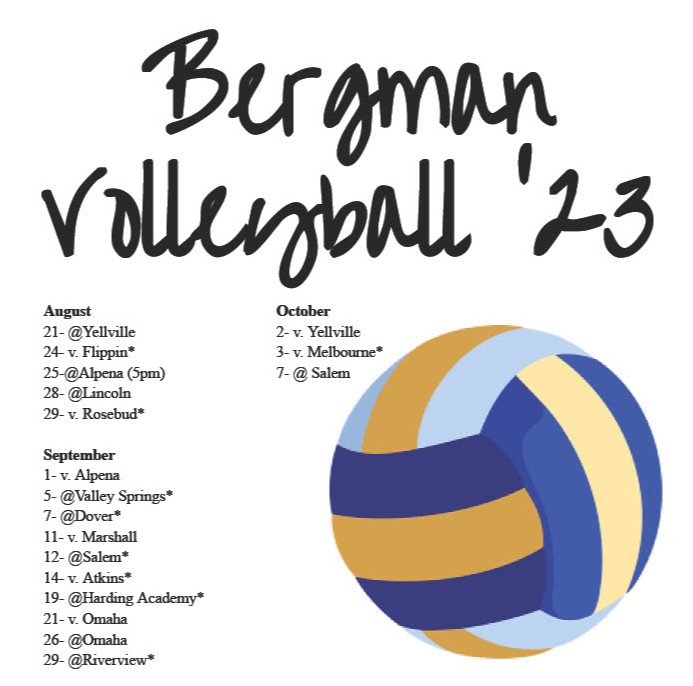 Volleyball | Bergman Public Schools