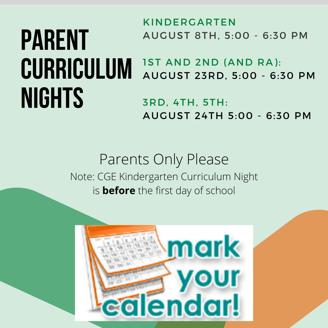 Back To School Information | Citrus Grove Elementary School