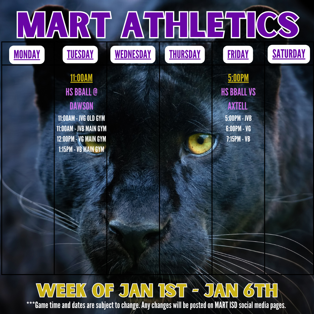 High School Page | Mart ISD