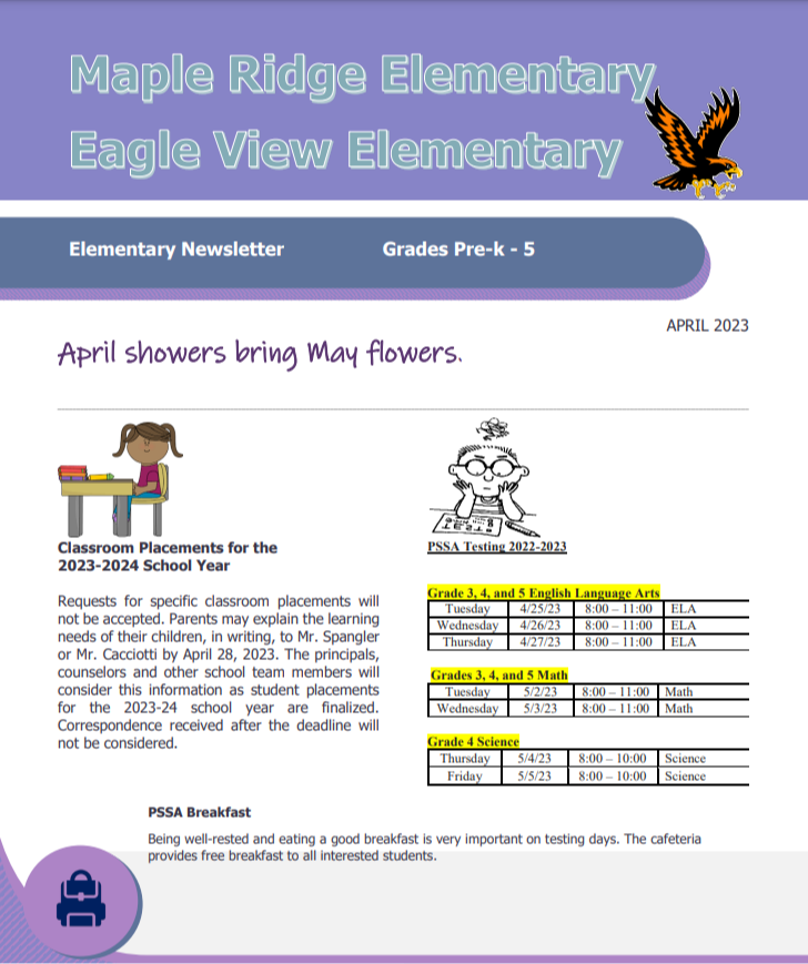 Eagle View Elementary School | Somerset Area SD
