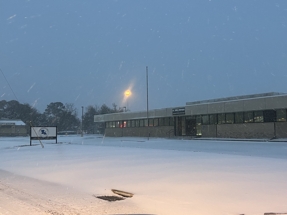 Snow Pics 2025 | Acadia Parish Schools