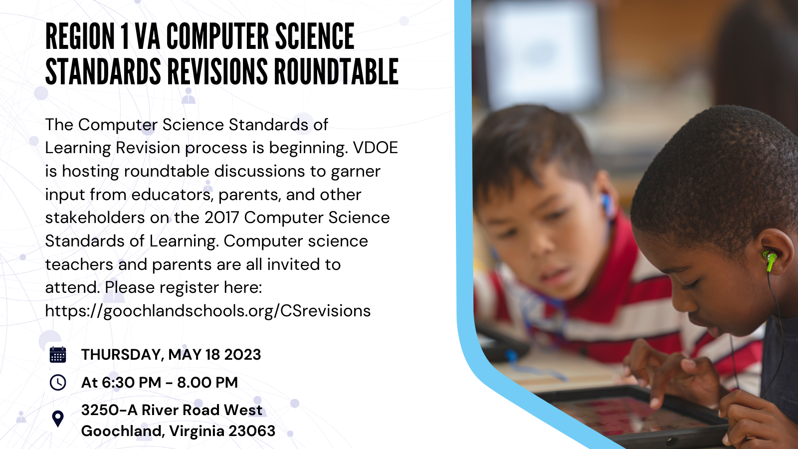 CS Revision Roundtables | Goochland County Public Schools