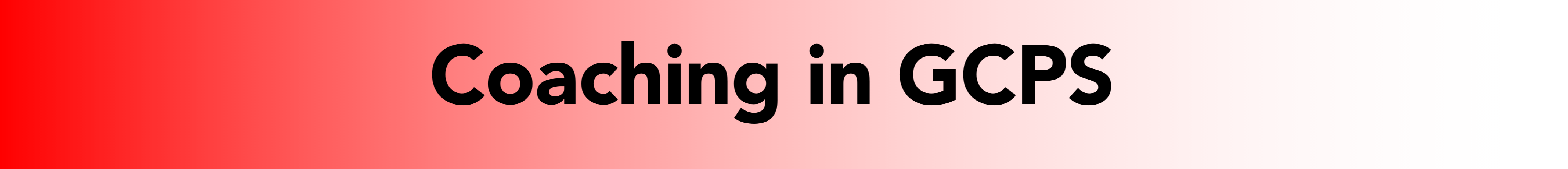 GCPS Coaching | Goochland County Public Schools