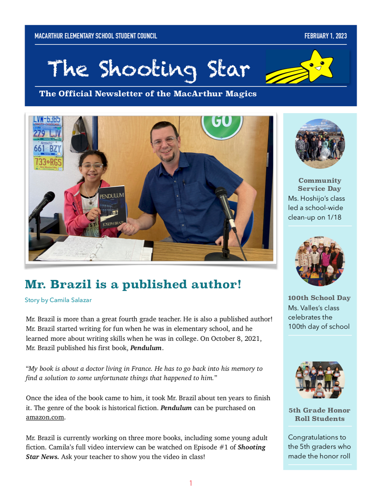 Student Council | MacArthur Elementary School