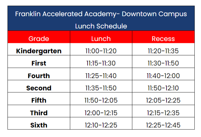 Cafeteria | Franklin Accelerated Academy