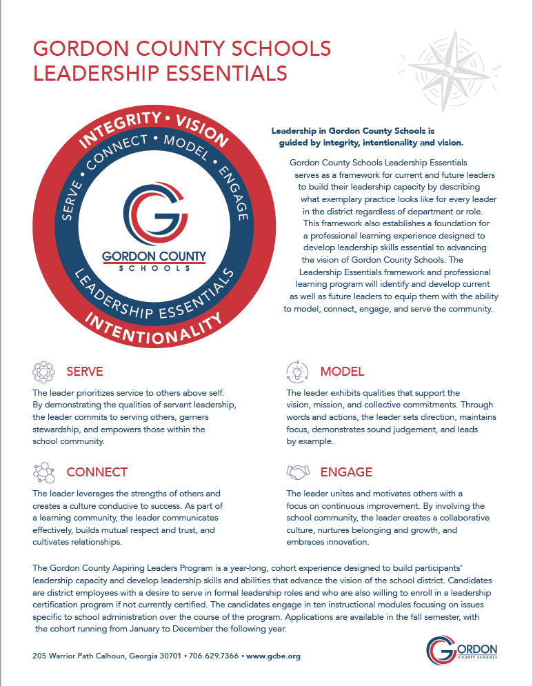 Leadership Essentials | Gordon County Schools