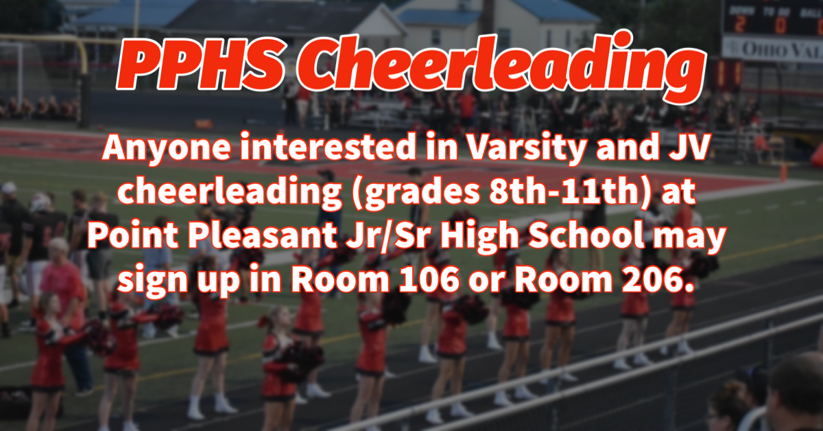 Cheerleading | Point Pleasant Junior/Senior High School