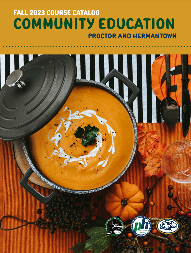 Course Catalog | Proctor and Hermantown Community Education