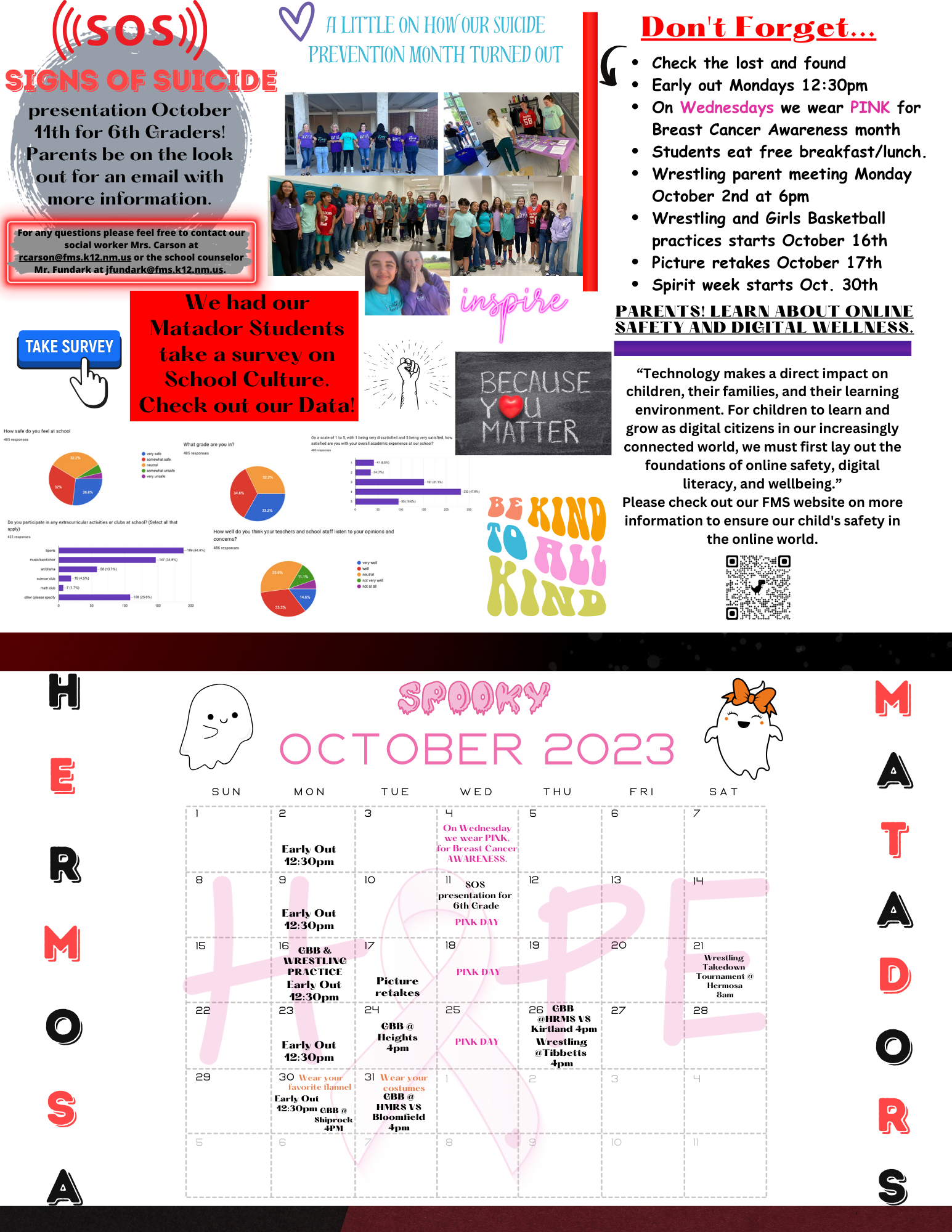 October Newsletter 2.3 | Hermosa Middle School