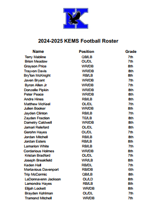 Football | Keithville Elementary/Middle