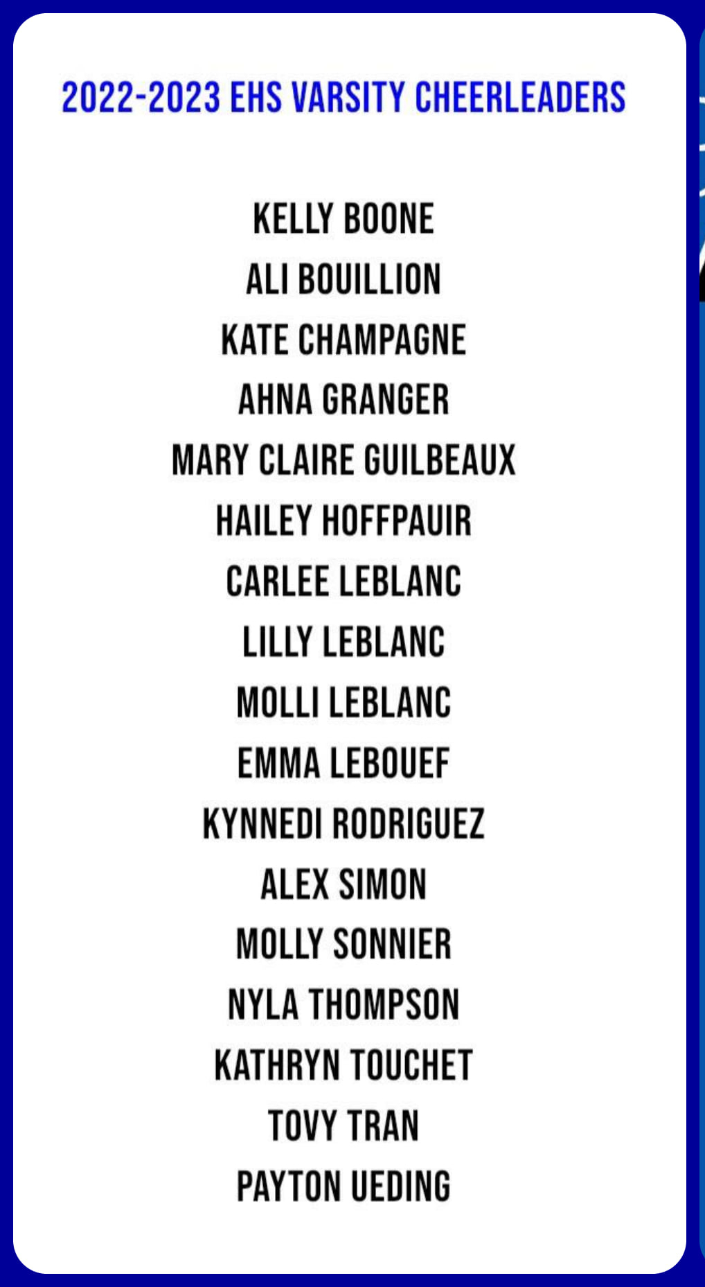 2022-2023 Cheerleaders | Erath High School