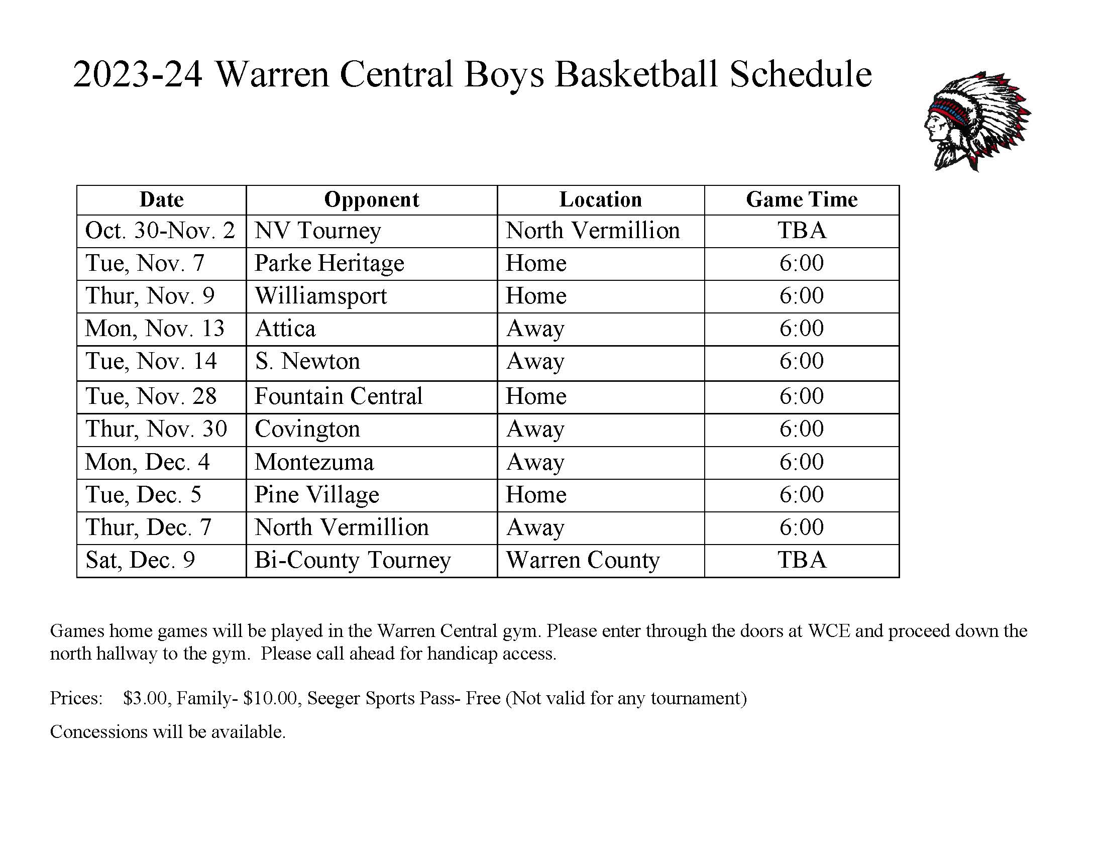 Boys Basketball | Warren Central Elementary School