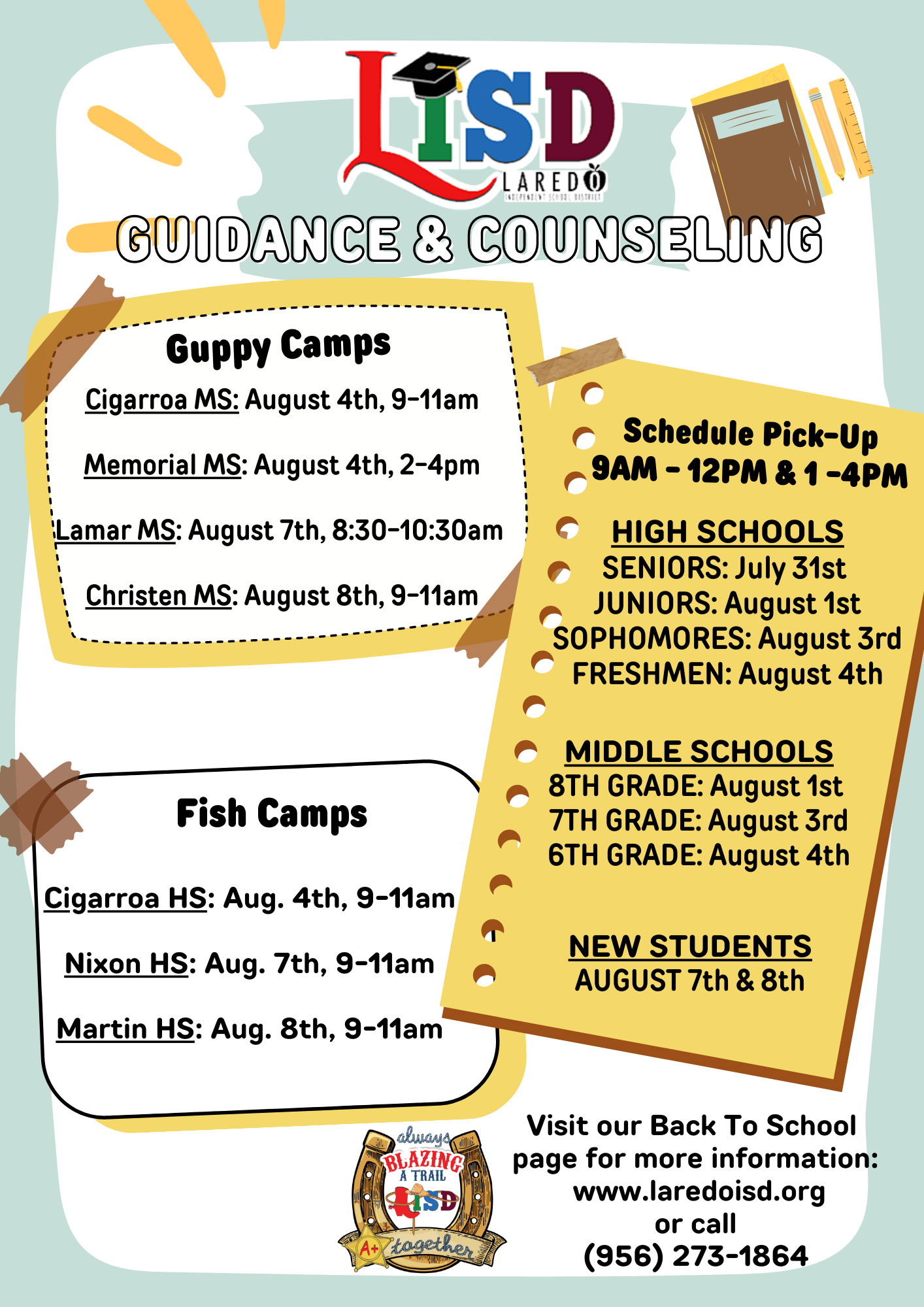 Back to School | Laredo Independent School District