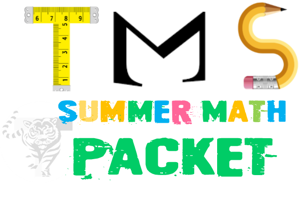 TMS Summer Math Packet | Tiverton Middle School