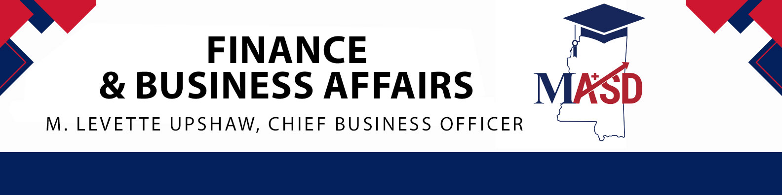 Finance & Business Affairs | Mississippi Achievement School District