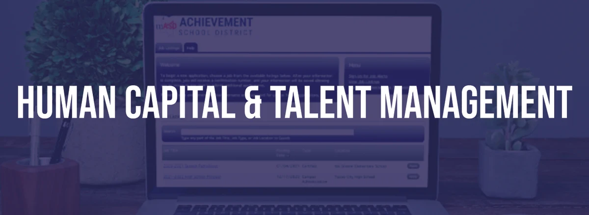 Human Capital and Talent Management | Mississippi Achievement School ...