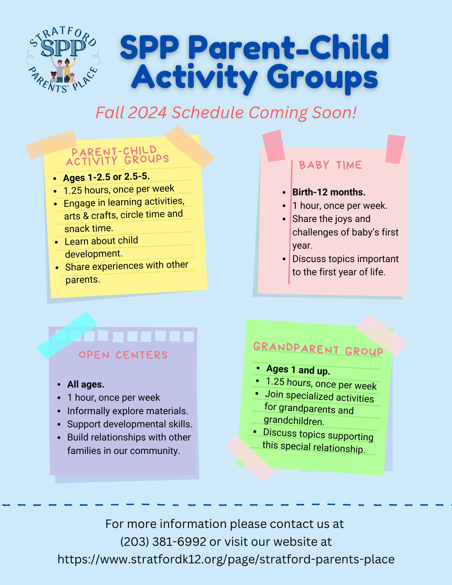 Parent Education and Support | Stratford Public Schools