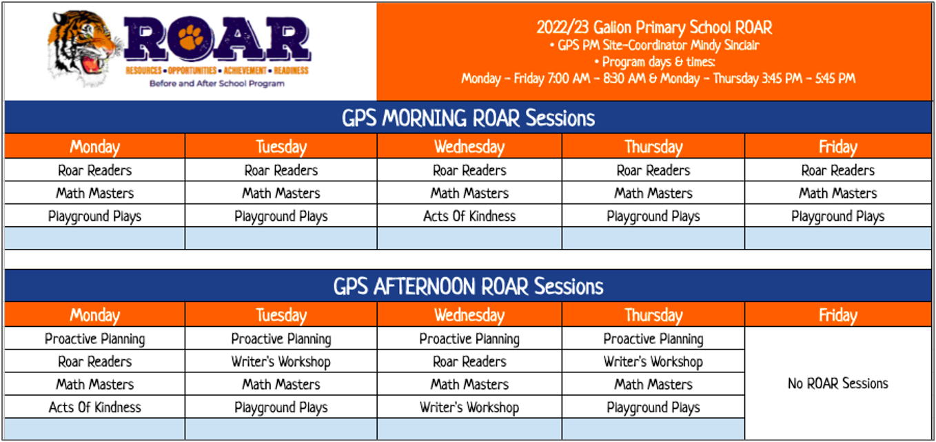 ROAR | Galion City Schools
