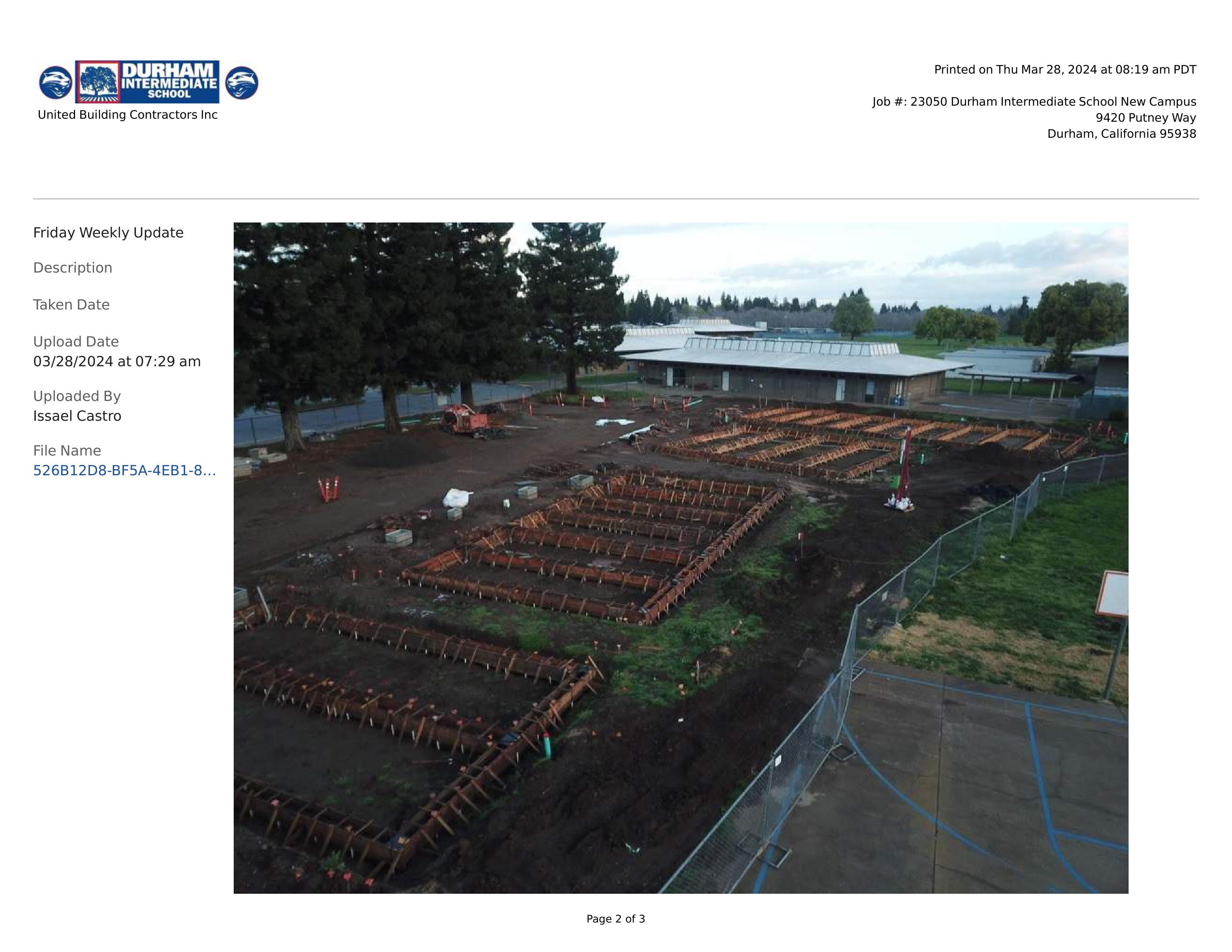 Superintendent's Weekly Update | Durham Unified School District