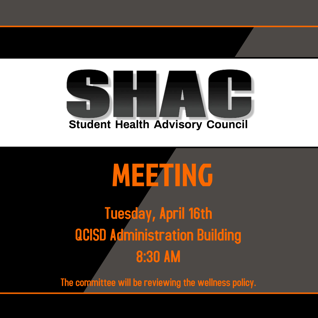 Student Health Advisory Council | Queen City ISD