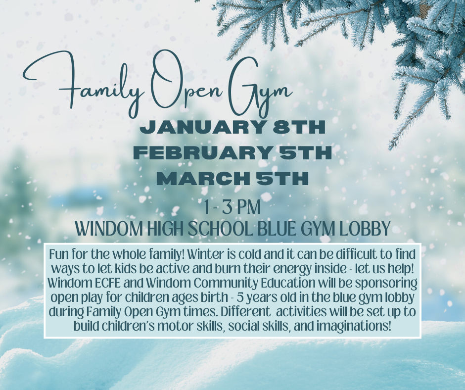 Community Ed Listings | Windom Area School